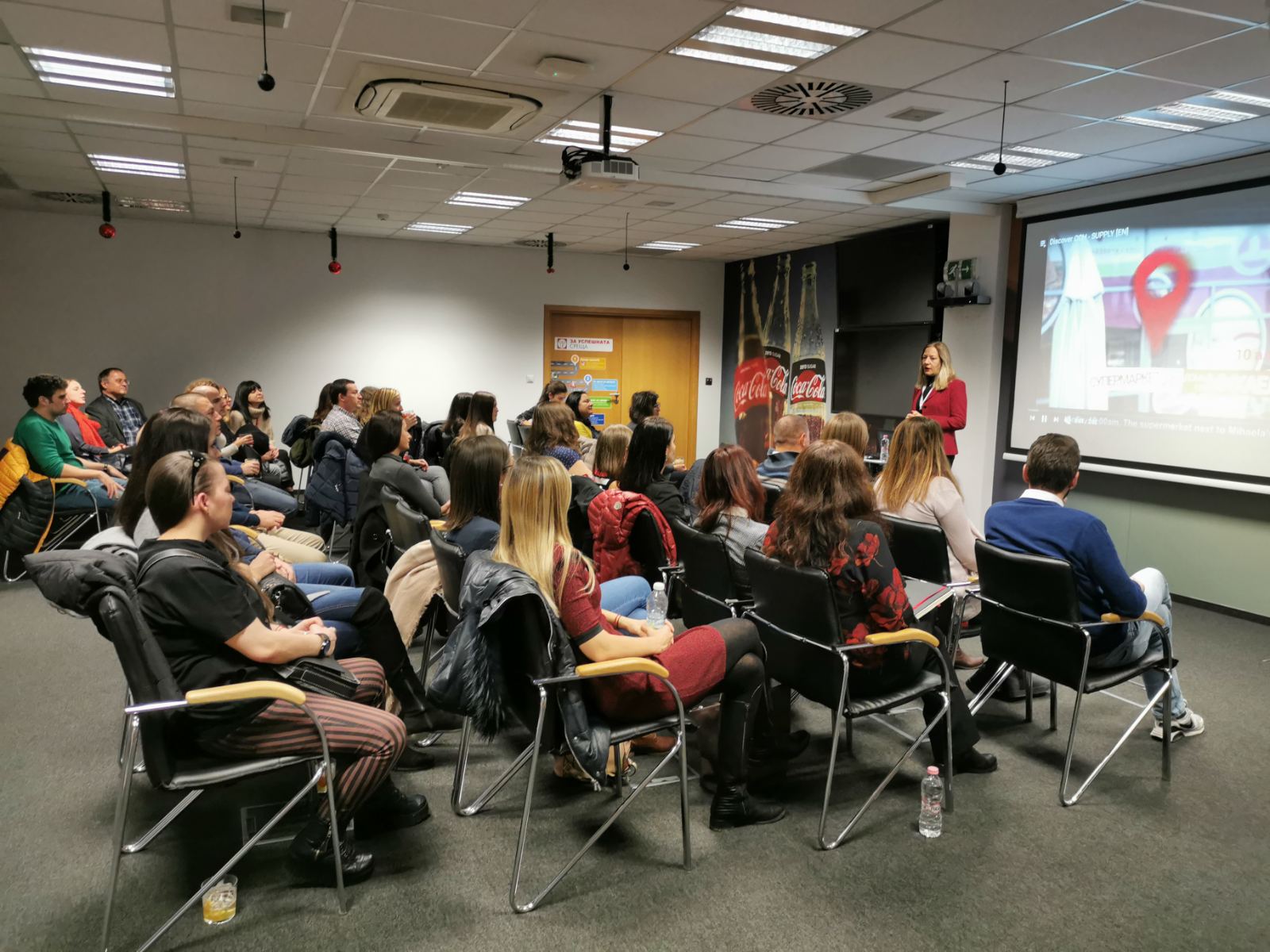 Our office is once again becoming a language academy