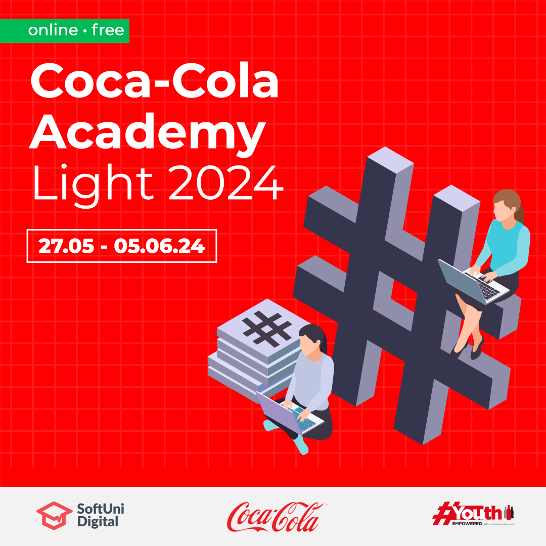 Coca-Cola Academy (Light) training at SoftUni Digital reveals the ...