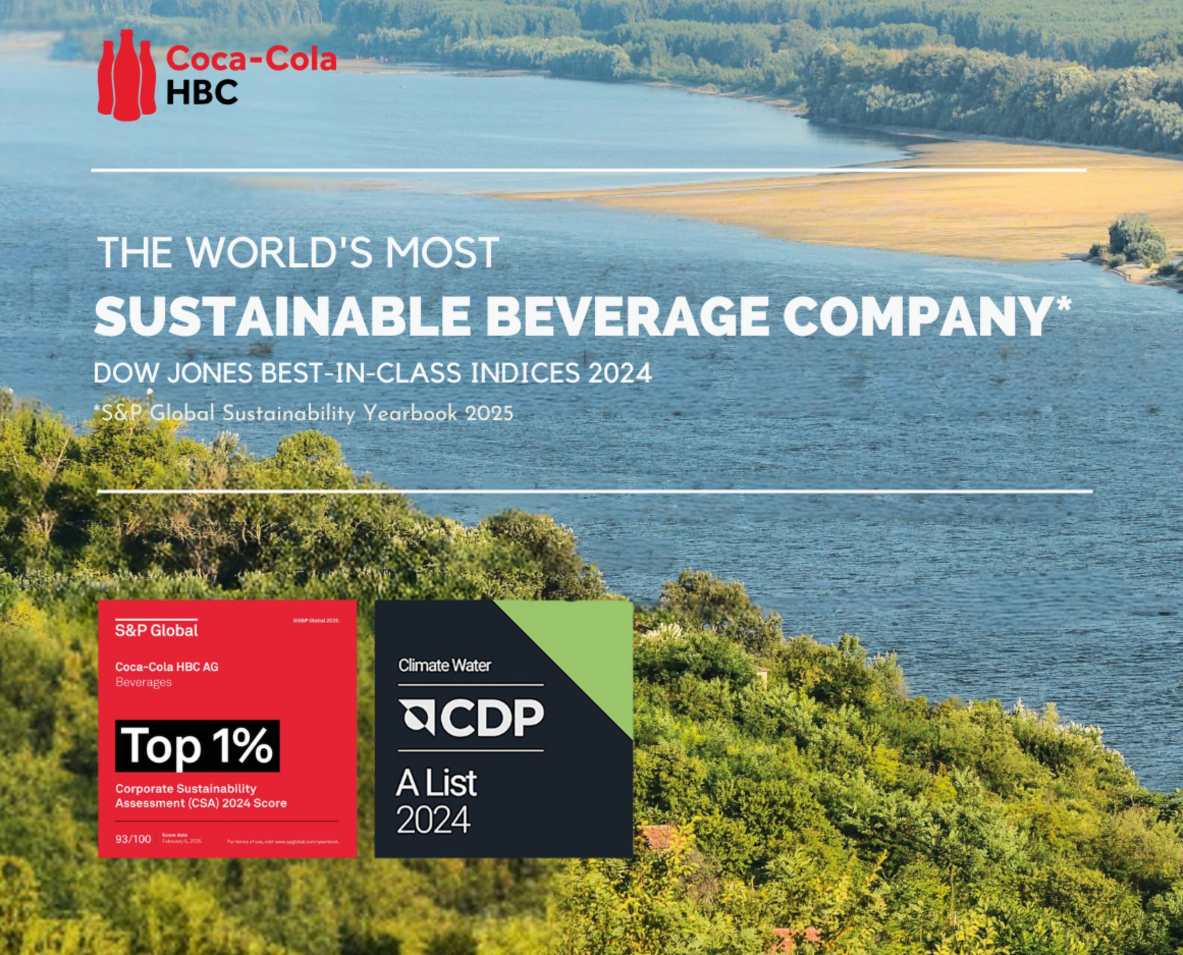 Coca-Cola HBC has retained top positions in two of the most important ...